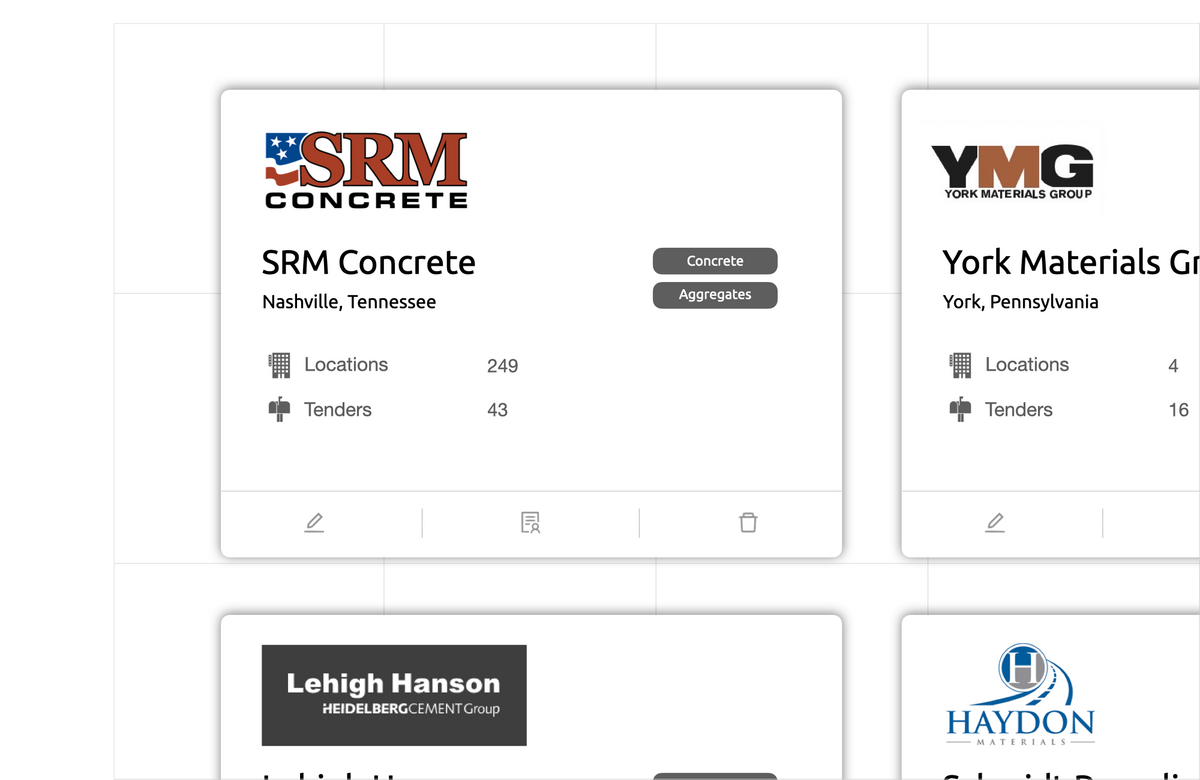 Manage suppliers | Relok